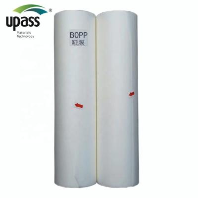 China High Transparency Pre-Coated BOPP Hot Laminating Matte Photo Poster Advertising Film Glossy Plastic Frames for Snack Protection for sale