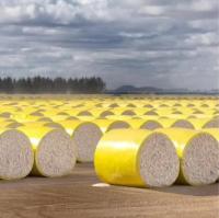 China 2.7 Meter Width Colorful Cotton Bale Wrapping Film 75mic Thickness Roll Blow Molding Upasschina Brand for sale
