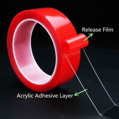 China HDPE 0.15mm Double Sided Silicone Coated UV Curing Release Liner for Self Adhesive Butyl Tacky Tape Blow Molding Vacuum Bagging for sale