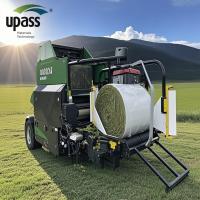 China 30-Inch (75cm) 5-Layer Moisture-Proof Waterproof LLDPE Agricultural Silage Film Blow Molding Cutting Opaque Wrapping Hay Bale for sale