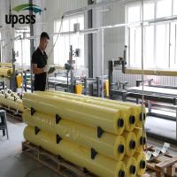 China 5-Layer HDPE Cotton Wrap Film with RFID – Industrial Cotton Bale Packaging Solution for sale
