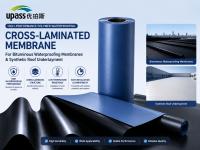 China HDPE Cross Laminated Film for Asphalt Waterproof Membranes & Synthetic Roofing Underlayment for sale