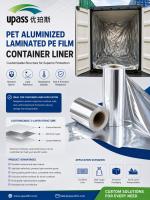 China 150μm VMPET Aluminum PET laminated film for Shipping Container Insulation and Moisture Barrier Protection for sale