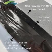 China Non-Woven Polypropylene (PP) Mat For Peel & Stick Underlayment Roll/Carrierless Self Adhesive Waterproofing Membrane for sale