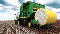 China Upass Stability Cotton Picker 0.075mm Polyethylene Packaging Film for sale