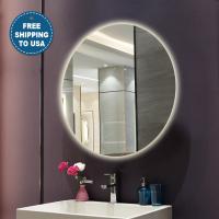 China Eco Friendly Lighted Mirror TV Contemporary Magnifying Bathroom Mirror With Light for sale