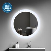 China Anti Fog Lighted Mirror TV Space Saving Lighted Bathroom Magnifying Mirror High Definition for sale