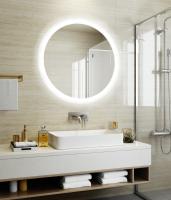 China Anti Fog Lighted Mirror TV Space Saving Lighted Bathroom Magnifying Mirror High Definition for sale