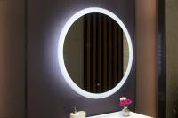 China Anti Fog Lighted Mirror TV Space Saving Lighted Bathroom Magnifying Mirror High Definition for sale