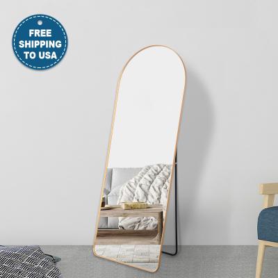 China Modern Aluminum Full Length Dressing Mirror For Bedroom Decorations for sale