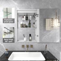 China Rust Resistant Lighted Mirror TV Aluminium LED Backlit Bathroom Mirror for sale