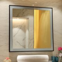 China Customized Wooden Mirror with Luxury Framed Design and 5mm Copper Free Silver Mirror for sale