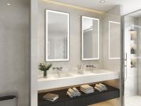China ETL CETL CE RoHS Certified Smart Bathroom Mirror with Bluetooth and Anti-Fog Features for sale