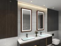 China ETL CETL CE RoHS Certified Smart Bathroom Mirror with Bluetooth and Anti-Fog Features for sale