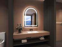 China 5mm Environmental Silver Mirror LED Bluetooth Wall Lamp Mirror for Hotel Bathroom Makeup for sale