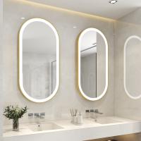 China Upgrade Your Bathroom with This Led Mirror Rust Resistant Metal Chassis Wifi Heated Defogger and Smart Touch Screen for sale