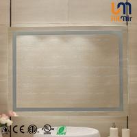 China Light-Equipped Smart Backlit Bathroom Mirror with Touch Screen and Anti-Fog Functio for sale