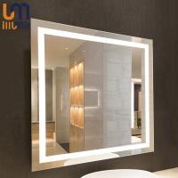 China Light-Equipped Smart Backlit Bathroom Mirror with Touch Screen and Anti-Fog Functio for sale