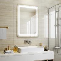 China Hotel Decoration LED Mirror With Light Dimming Defogger Rectangle Shape for sale