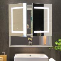 China Modern Style Led Bathroom Mirror Cabinet Anti Fog Corrosion Proof Long Lasting for sale
