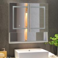 China Modern Style Led Bathroom Mirror Cabinet Anti Fog Corrosion Proof Long Lasting for sale