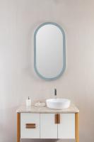 China HD LED Dressing Mirror With Lights Intelligent Waterproof Time Temperature Display for sale