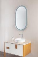 China HD LED Dressing Mirror With Lights Intelligent Waterproof Time Temperature Display for sale