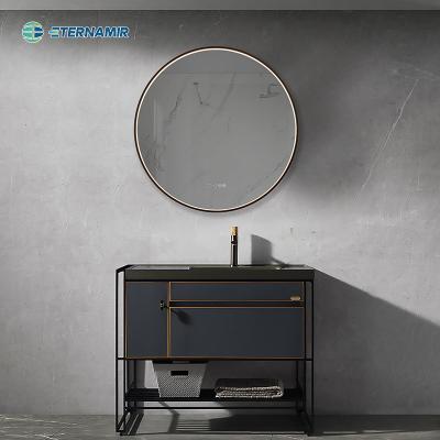 China Modern Design Touch Screen Bathroom Mirror For Dressing Up Hotel Home Woman Fixed Installation for sale