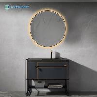 China Modern Design Touch Screen Bathroom Mirror For Dressing Up Hotel Home Woman Fixed Installation for sale