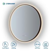 China Modern Design Touch Screen Bathroom Mirror For Dressing Up Hotel Home Woman Fixed Installation for sale