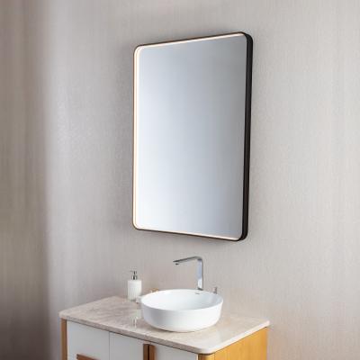 China Custom Wall Mounted Vanity Mirror With Lights Fog Proof Led Backlit Bathroom Mirror for sale