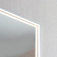 China Memory Function Vanity Mirror With Led Lights Modern Design Touchable Screen for sale