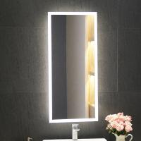 China Rectangular Wall Mounted Acrylic Illuminated Haircut LED Lighted Mirror W18