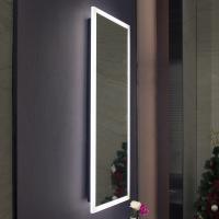 China Rectangular Wall Mounted Acrylic Illuminated Haircut LED Lighted Mirror W18