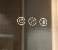 China High Output 2835/5050 SMD LED Mirror for Hotel Home Decoration Wall Mounted Glass for sale