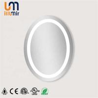 China 50/60Hz Grounded UL ETL CE Certified Frameless Oval Round Backlit LED Bathroom Mirror for sale