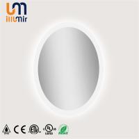 China Frameless Rectangle Oval Square Round Wall Backlit LED Salon Mirror for Beauty Salon for sale