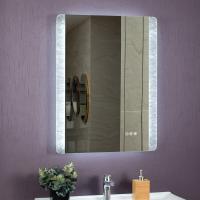 China 5mm Copper Free and Fingerprint Free Mirror Glass Rectangle for Hotel Project Bathroom for sale
