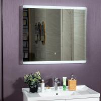 China Custom Illuminated Wall Bath Bathroom Smart LED Digital Mirror and Modern Design Style for sale