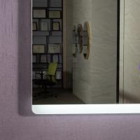 China Custom Illuminated Wall Bath Bathroom Smart LED Digital Mirror and Modern Design Style for sale