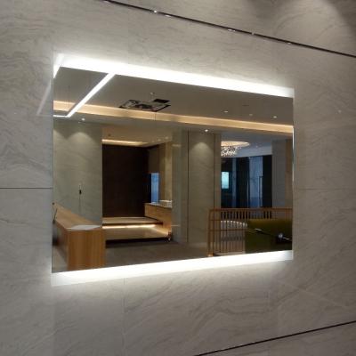 China IP44 Rated LED Touch Screen Wash Basin Mirror with Backlit Light and ETL CETL CE RoHS for sale