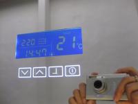 China IP44 Rated LED Touch Screen Wash Basin Mirror with Backlit Light and ETL CETL CE RoHS for sale