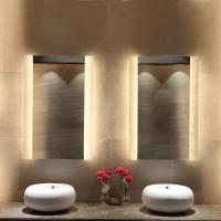 China Beauty Salon Illuminated LED Bathroom Mirror Customizable With 24VDC Lighting for sale
