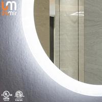 China Wall Mounted Lighted Mirror 5mm Copper Free Silver Mirror Glass for Hotel Home LED for sale