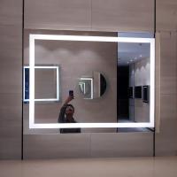 China Equipped Light and 50/60Hz Voltage Hotel Bathroom Mirror for Modern Bathroom Makeover for sale