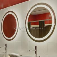China Wall Mounted Round Backlight Mirror for Bathroom 5mm Environmental Silver Mirror for sale