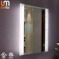 China Voltage 50/60Hz Rectangle Frameless LED Mirror for Wall Mounted Vanity Lighted Makeup for sale