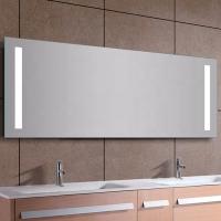 China Rectangle Shape Design LED Magnifying Make Up Vanity Bath Mirror for Hotel and Home for sale