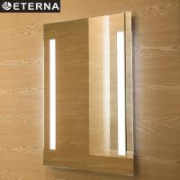 China Rectangle Shape Design LED Magnifying Make Up Vanity Bath Mirror for Hotel and Home for sale