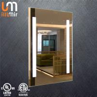 China Rectangle Shape Design LED Magnifying Make Up Vanity Bath Mirror for Hotel and Home for sale